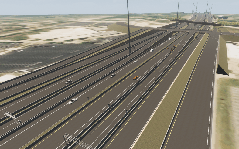 VR Highway Simulation - Ferrovial